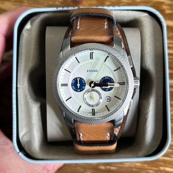 Fossil | Accessories | New Fossil Mens Leather Watch | Poshmark